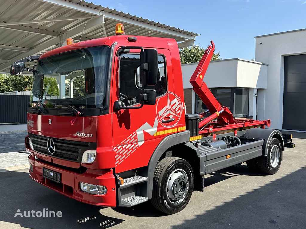 Mercedes-Benz ATEGO 1218 NOVÝ HÁKOVÝ NAKLADAČ NA KONTAJNERY CONTAINER HOOKLIFT kamion rol kiper