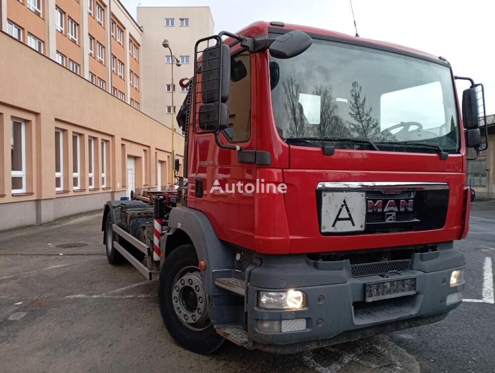 MAN TGM 18.290 kontejner+ruka kamion rol kiper