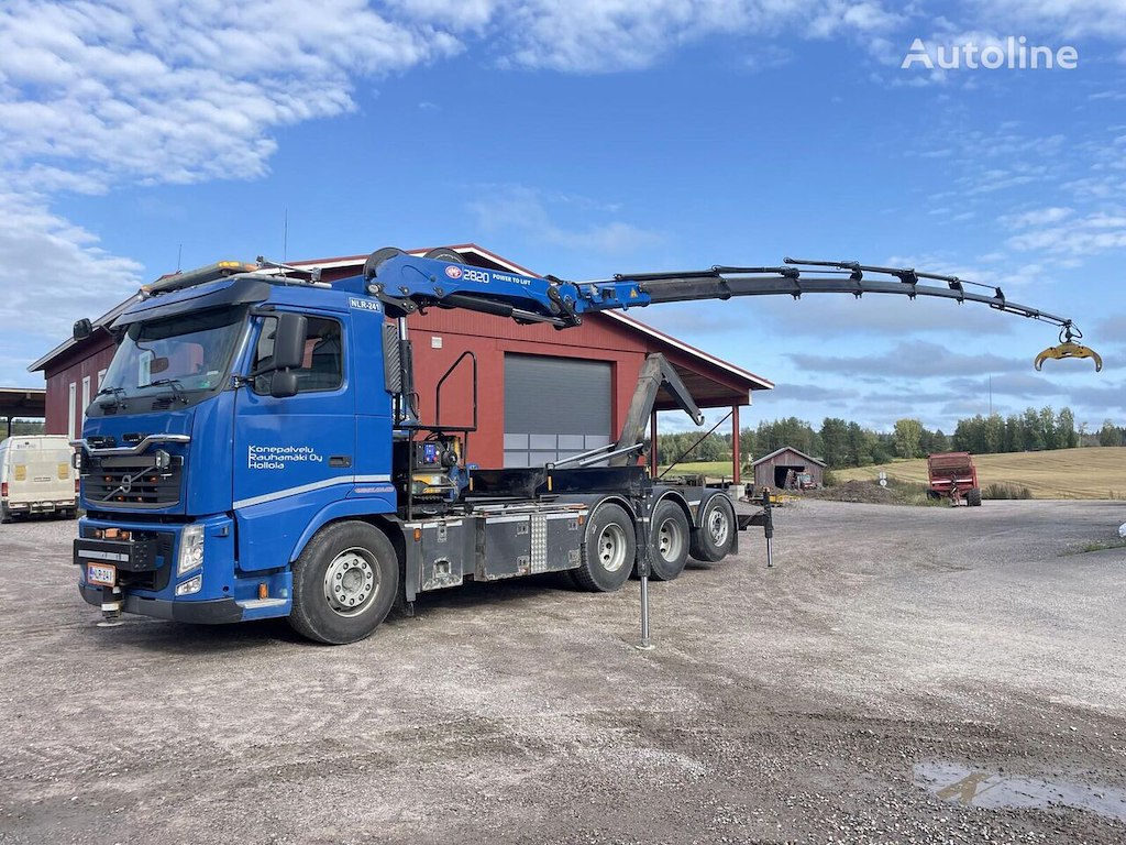 Volvo FH 13-540 8×4-3900 nosturikoukkuauto kamion rol kiper