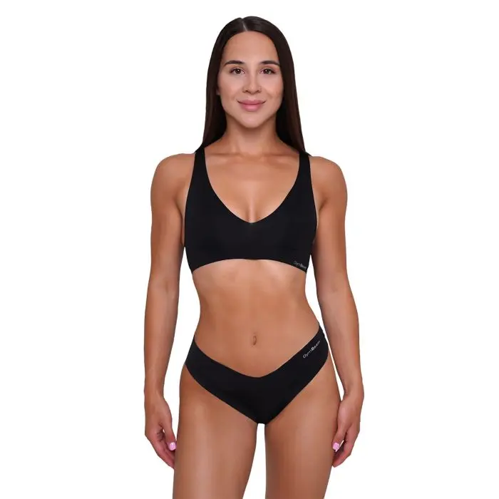 Seamless gaće Classic 3Pack Black - GymBeam