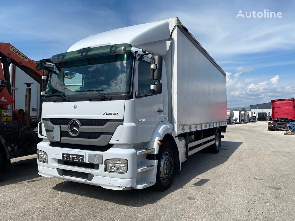 Mercedes-Benz 1829 AXOR 4CH2 / EURO 5b kamion sa klizna zavesa cerada