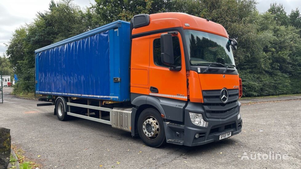 Prodaje se Mercedes-Benz ACTROS 1824 BLUETEC 6 kamion sa kliznom ceradom na aukciji