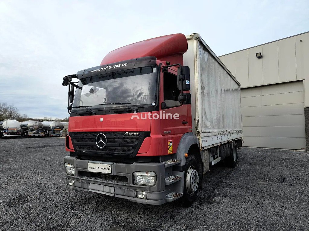 Mercedes-Benz Axor 1829 + D'HOLLANDIA 2000 KG kamion sa klizna zavesa cerada