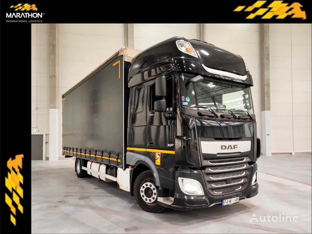 DAF XF 450 kamion sa klizna zavesa cerada