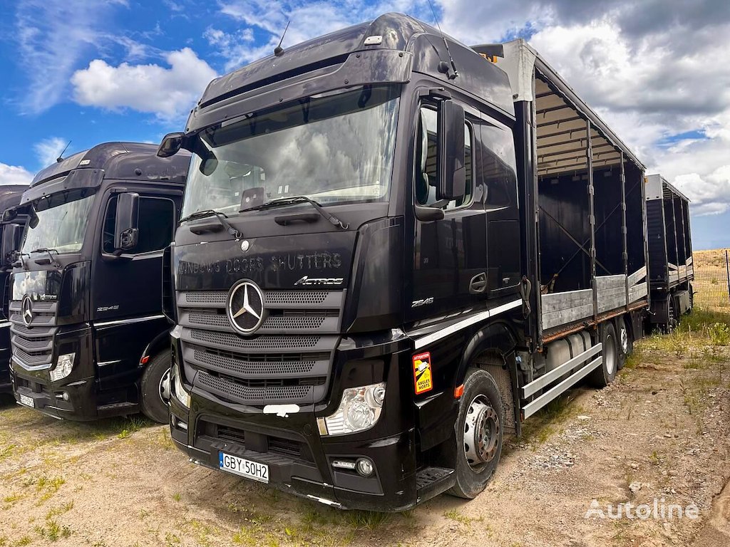 Mercedes-Benz Actros 2542 kamion s ceradom + prikolica sa ceradom