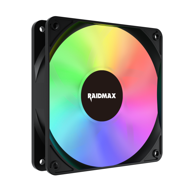 Ventilator 120mm Raidmax X-AIR ARGB fan Crni, NV-X120FBP