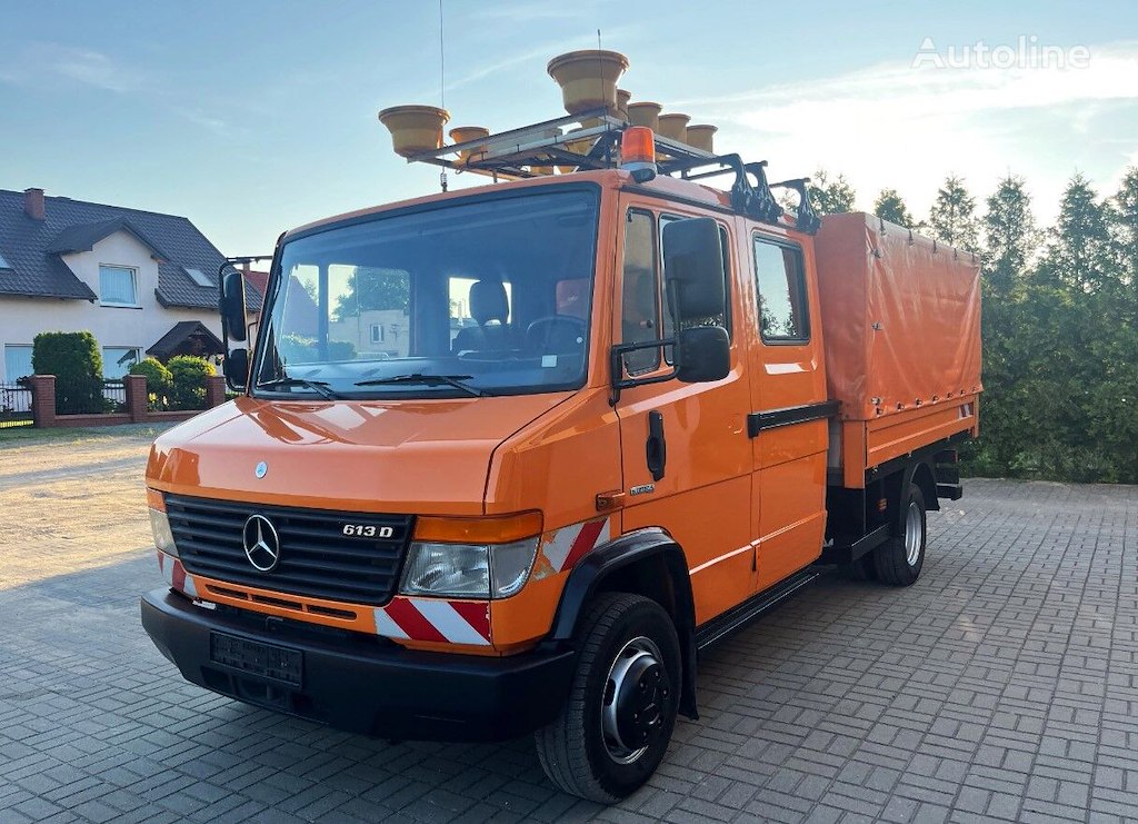 Mercedes-Benz Vario 613d DOKA P+P kamion s ceradom