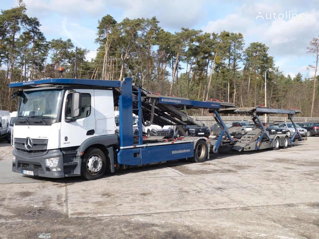 Mercedes-Benz Actros 1843 autotransporter + prikolica autotransportera