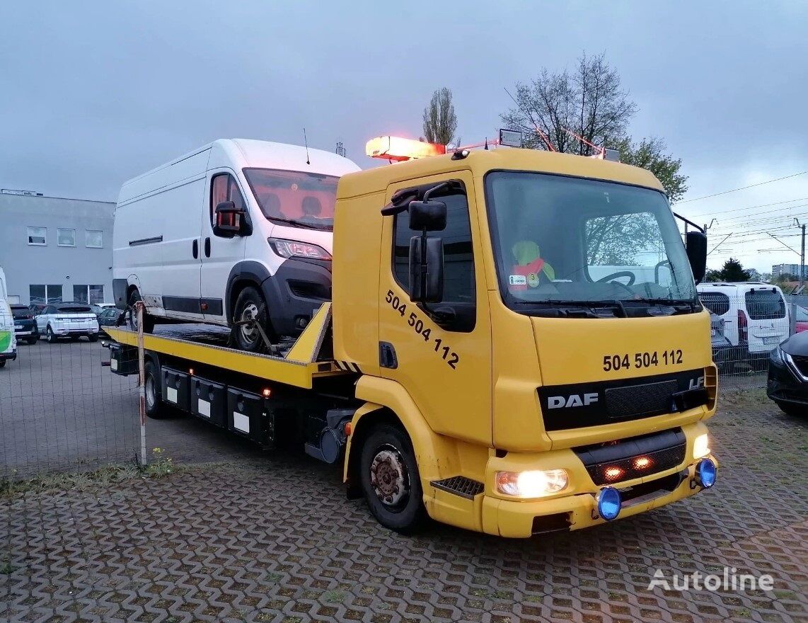 DAF LF 45 Car transporter + Winch šlep auto