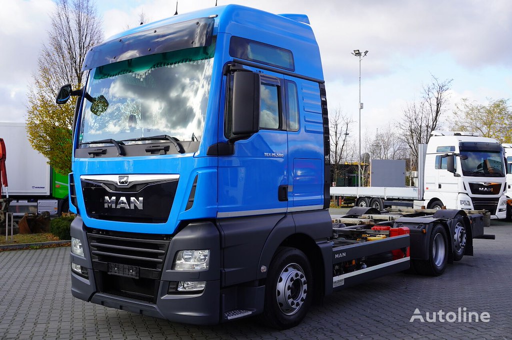 MAN TGX 26.500 6×2 E6 BDF / 2020 vozilo za prevoz kontejnera