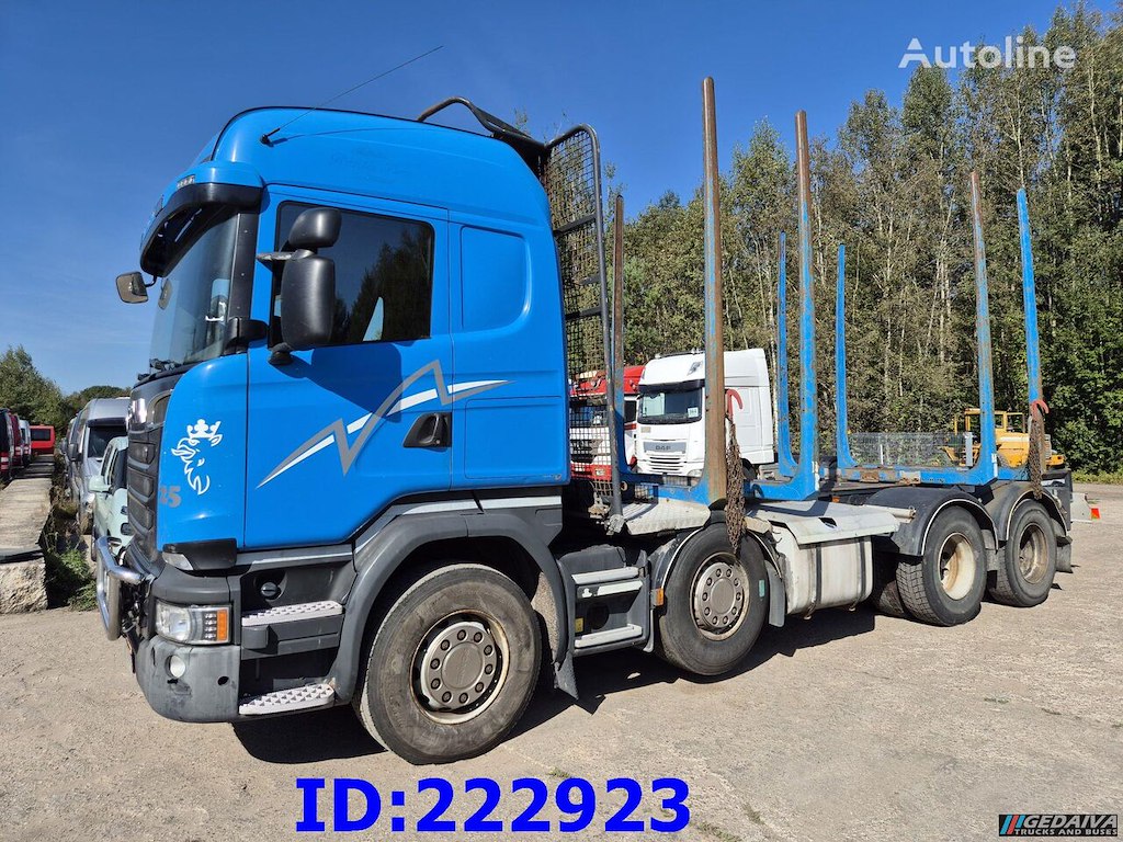 Scania R730 8X4 Euro6 kamion za prevoz drva