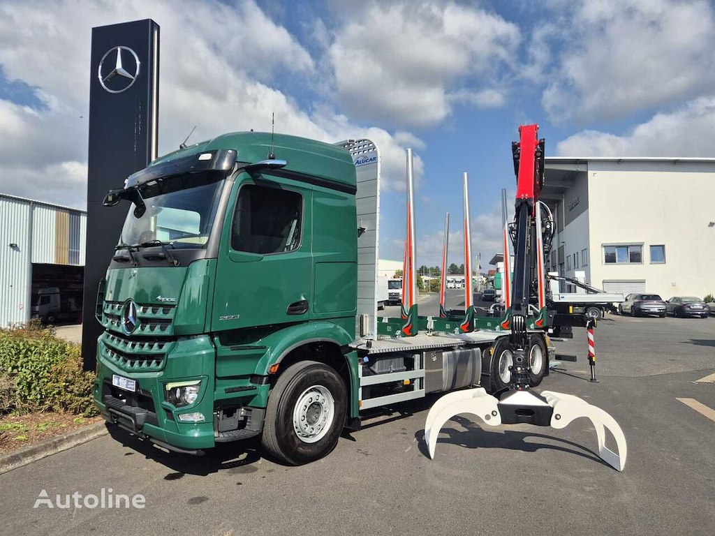 Mercedes-Benz Arocs 2651 L 6x4 Kran Epsilon TZ 12-86 Retarder kamion za prevoz drva