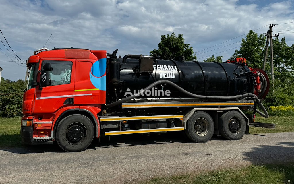 Scania P380 / Vacum presuuare washer / Tipping autocisterna