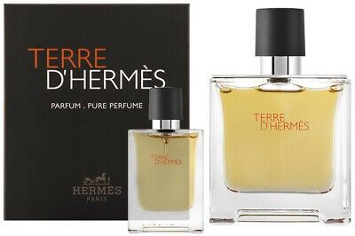 Hermes Set Terre D` Hermes Parfum M 75ml + Parfum 12,5ml