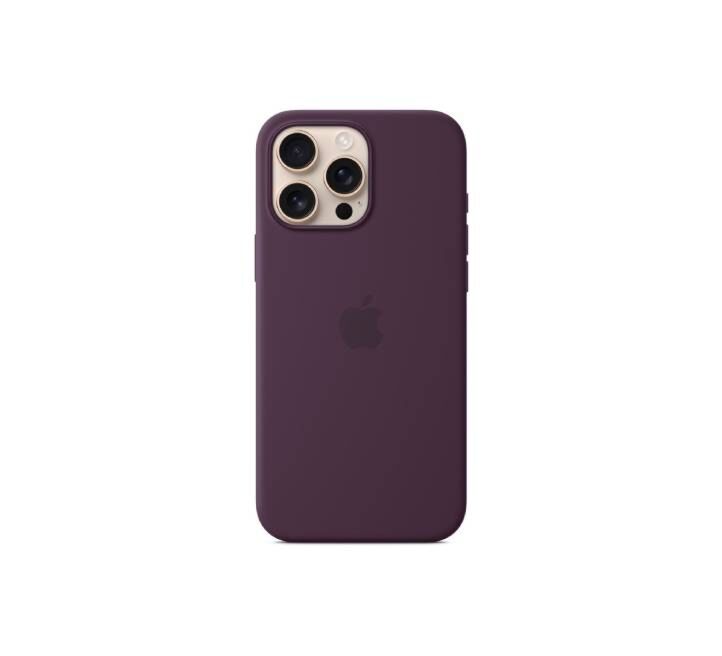 Apple iPhone 16 Pro Max Silicone Case with MagSafe MYYW3ZM/A - Plum
