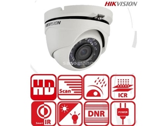 KOMPLET Hikvision DS-2CE56COT-Irpf 2.8mm 720p camera sa kablovima