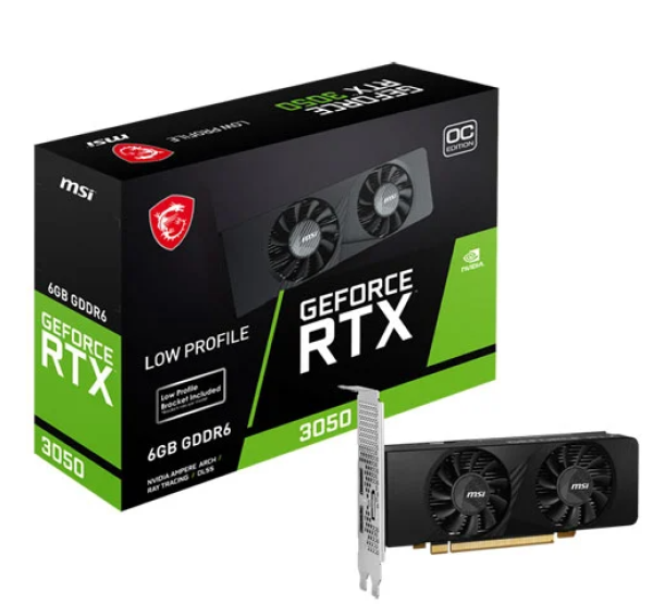 SVGA MSI RTX3050 LP 6G OC DDR6 V812-023R