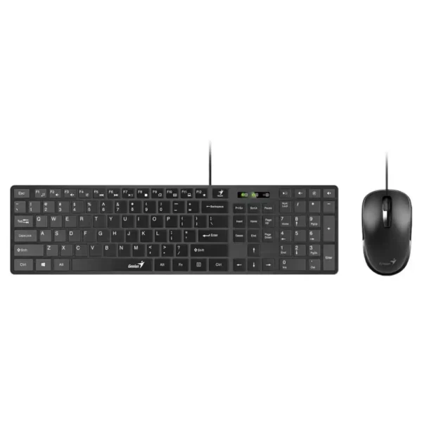 Tastatura + miš Genius Slimstar C126 USB US