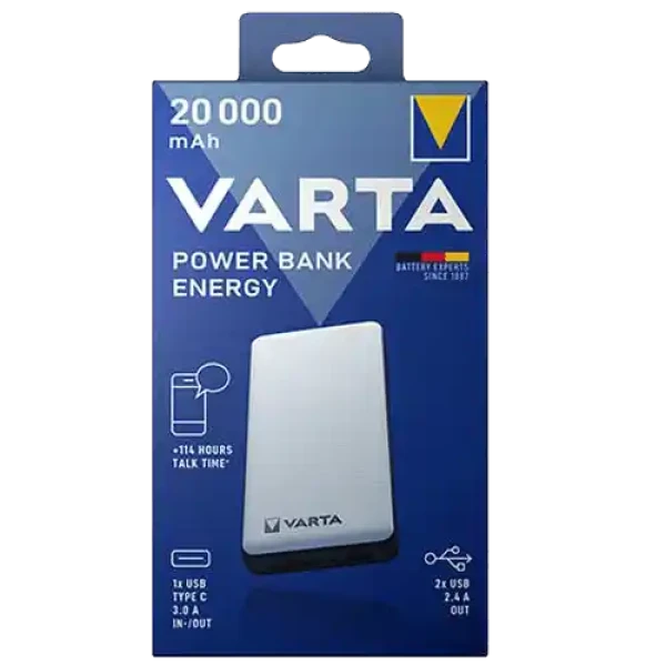 Power Bank Varta Energy 20000Mah