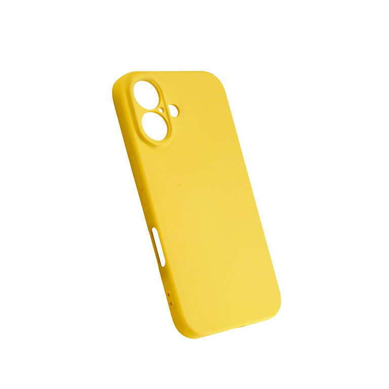 TPU MATTE for iPhone 16 (6.1") žuta