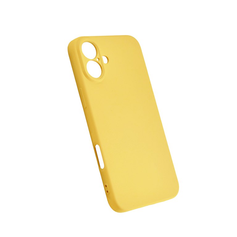 TPU MATTE for iPhone 16 Plus (6.7") žuta