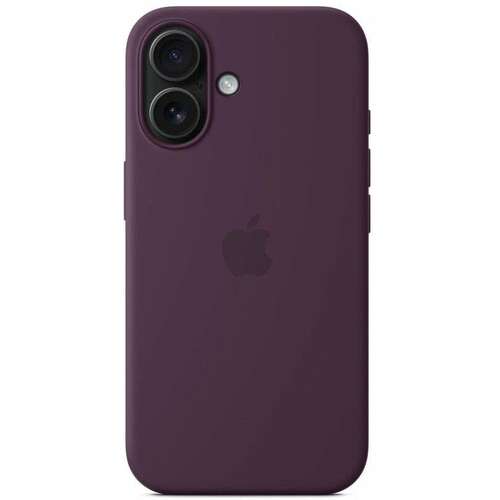 APPLE iPhone 16 Silicone Case with MagSafe Plum myy43zm/a