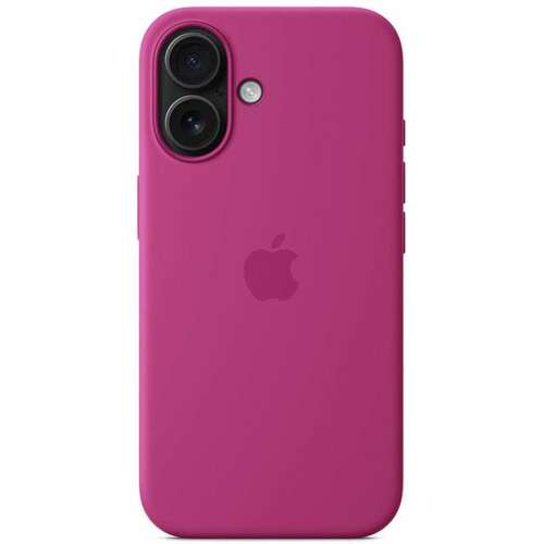 APPLE iPhone 16 Silicone Case with MagSafe Fuchsia myy53zm/a