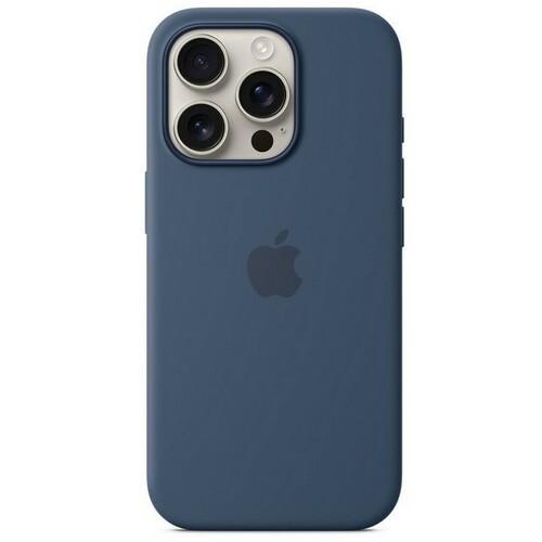 APPLE iPhone 16 Pro Silicone Case with MagSafe Denim myyk3zm/a