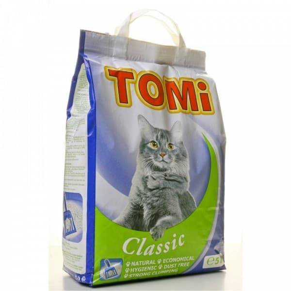 TOMI CLASSIC – pesak za mačke 5l