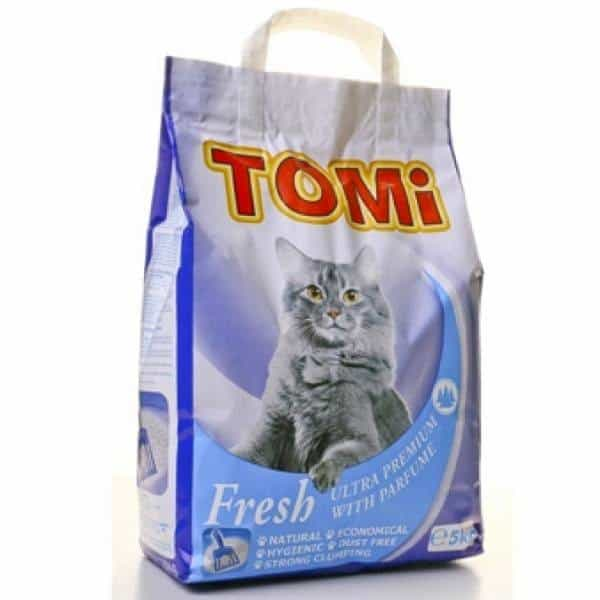 TOMI ULTRA PREMIUM FRESH – posip za mačke 5kg