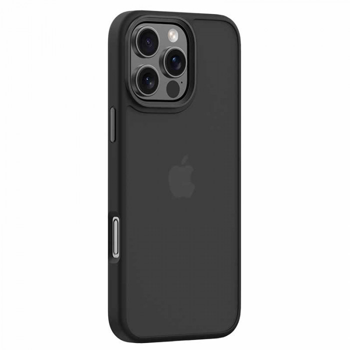 Futrola Hard Case Devia Pino Series Shockproof Case Za Iphone 16 Pro Crna