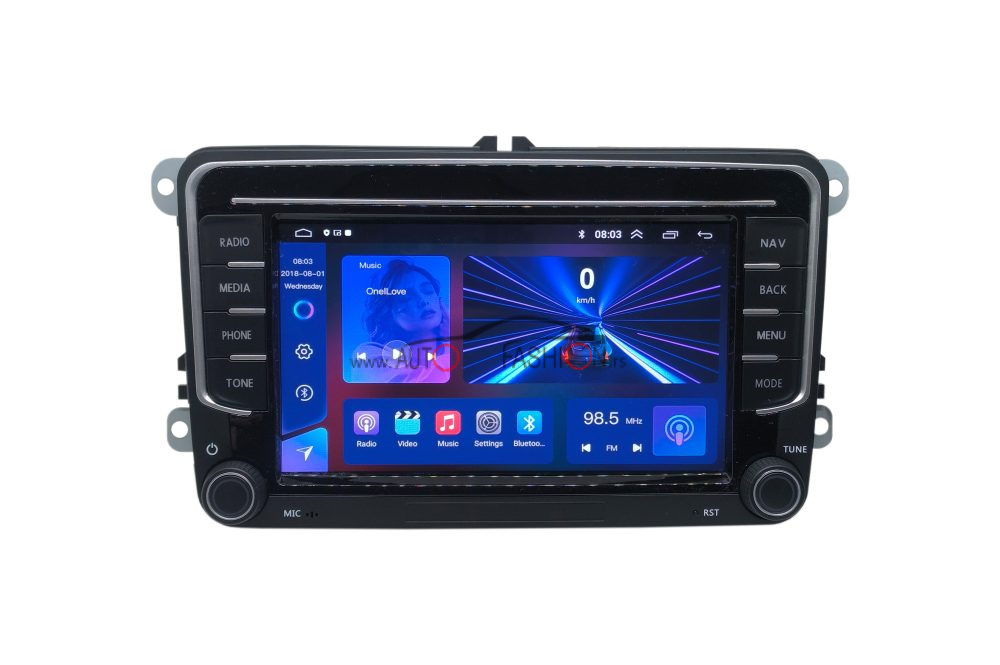 Multimedija tipska VW 2+32GB 7″ RDS