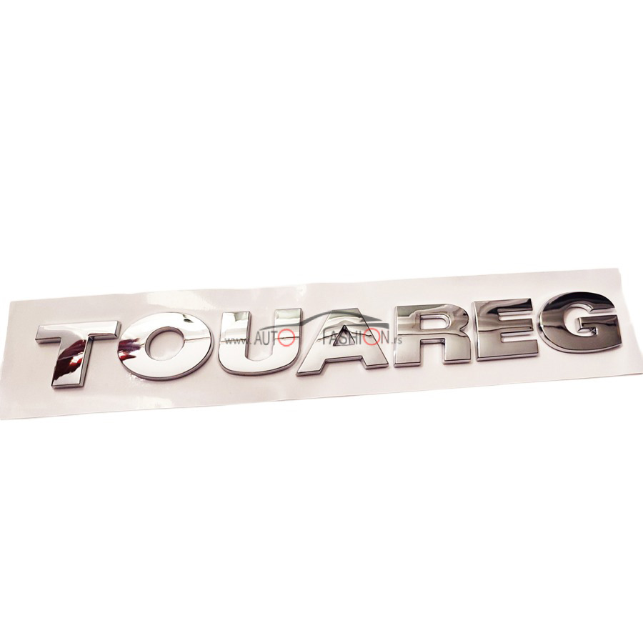 Natpis TOUAREG silver