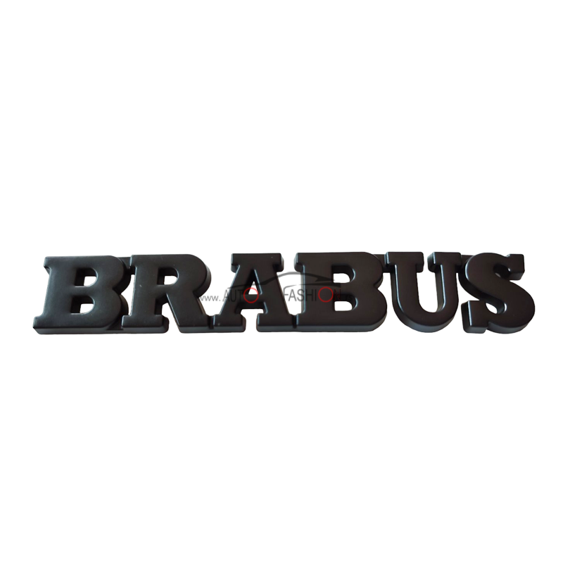 Natpis BRABUS mali CRNI