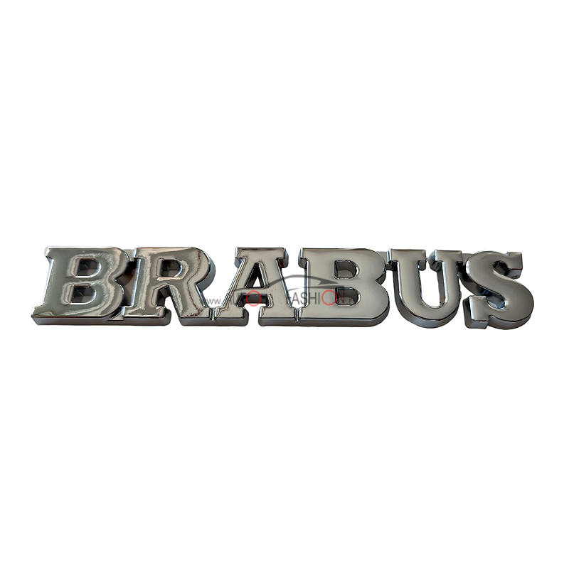 Natpis BRABUS mali SILVER