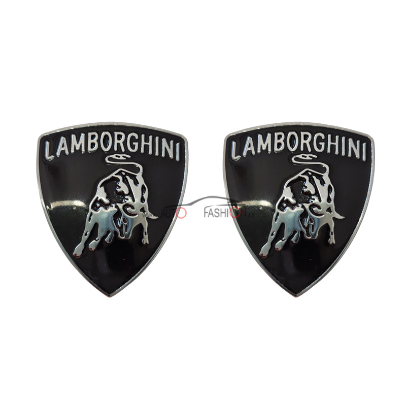 Natpis Lamborghini u paru SILVER