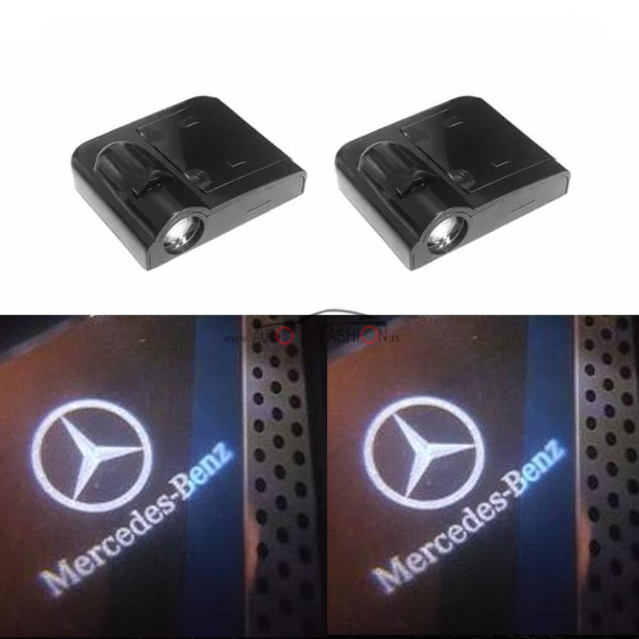 LED amblem Mercedes Benz