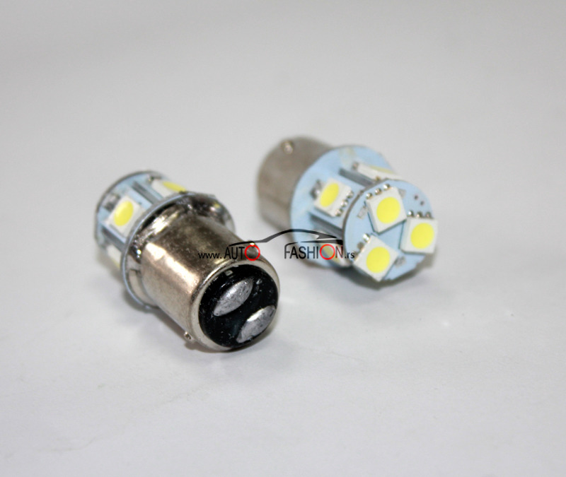 LED sijalica BA15s P21/5W 8 smd 24V