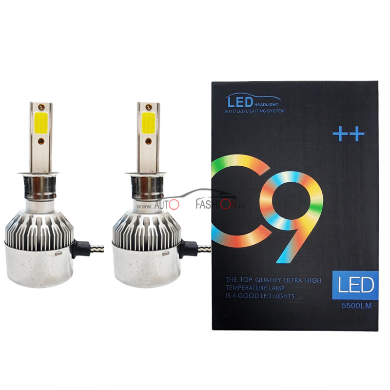 LED set H1 C9 12/24V 5500LM Canbus