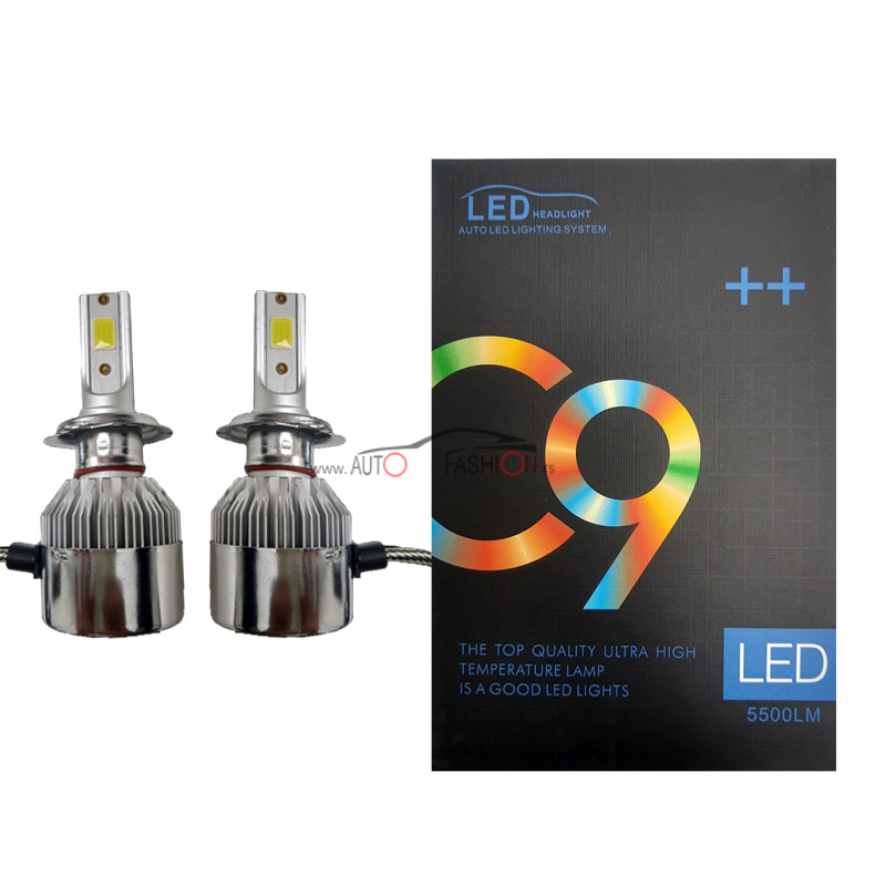 LED set H7 C9 12/24V 5500LM Canbus