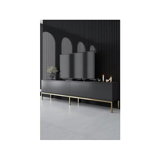 HANAH HOME TV POLICA LORD ANTHRACITE GOLD CENA