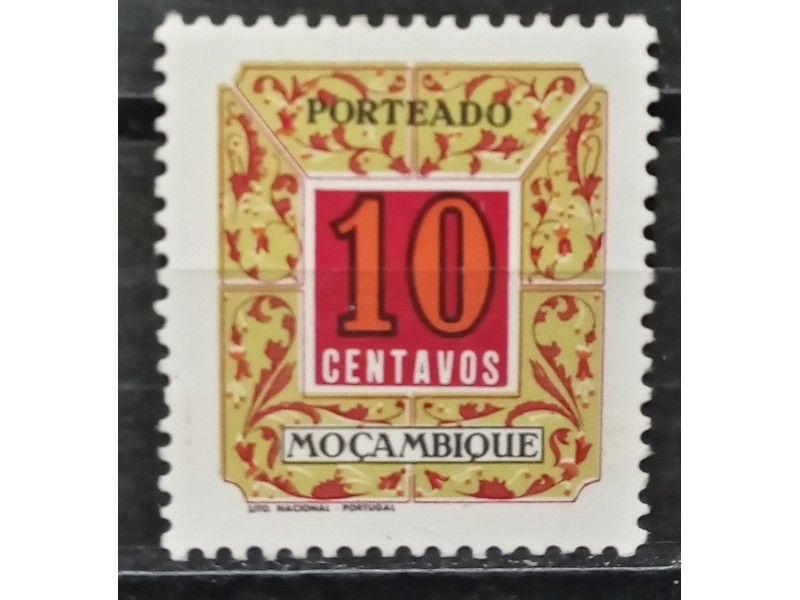 PORTUGAL MOCA MBIQUE 1952 - DOPLATNA MARKA **