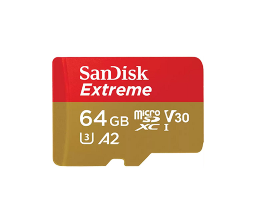 SanDisk SDXC 64GB Extreme micro 170MB/s UHS-I Class10 U3 V30+Ad