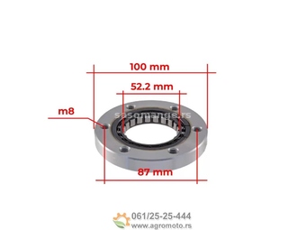 Prenosni mehanizam anlasera skuter Suzuki Burgman 400cc (99-06) RMS