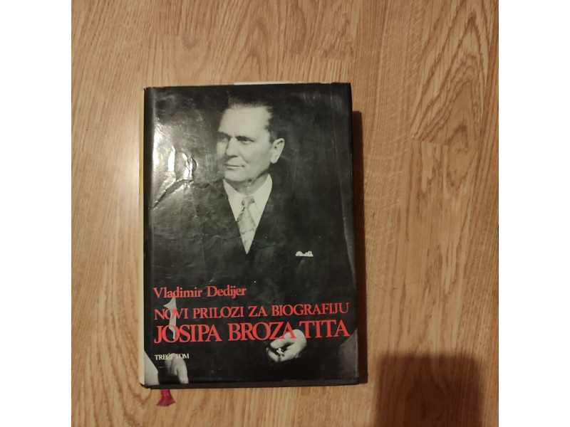 Prilozi za biografiju josipa broza titaVladim Dedijer