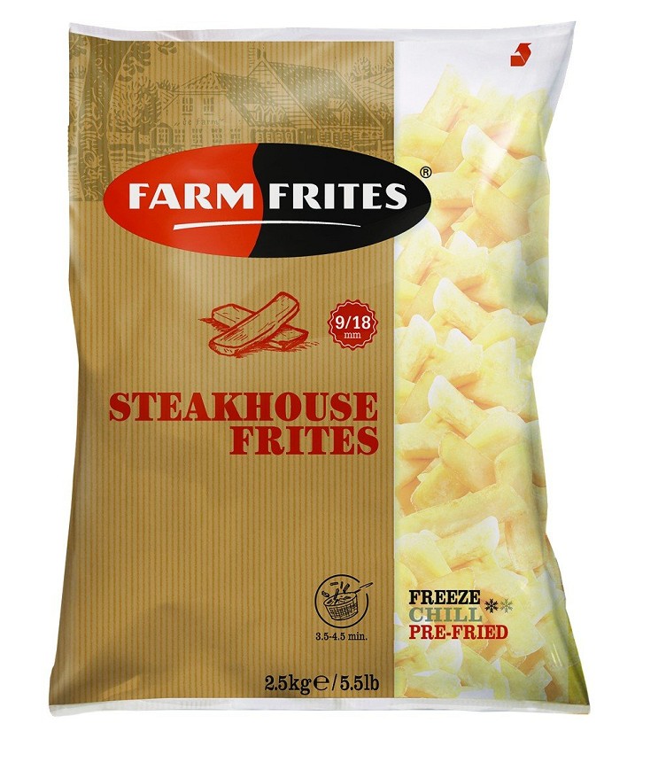 Farm Frites-Steakhouse pomfrit 2500g