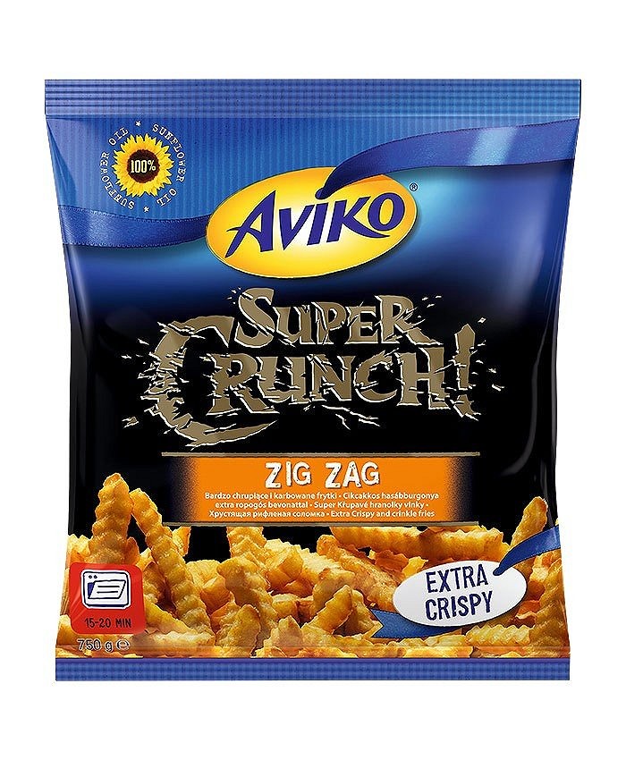 Aviko-Pomfrit Super Crunch Zig-Zag 750g