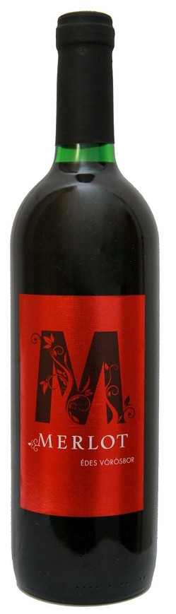 M Merlot-Slatko crno vino 0,75l