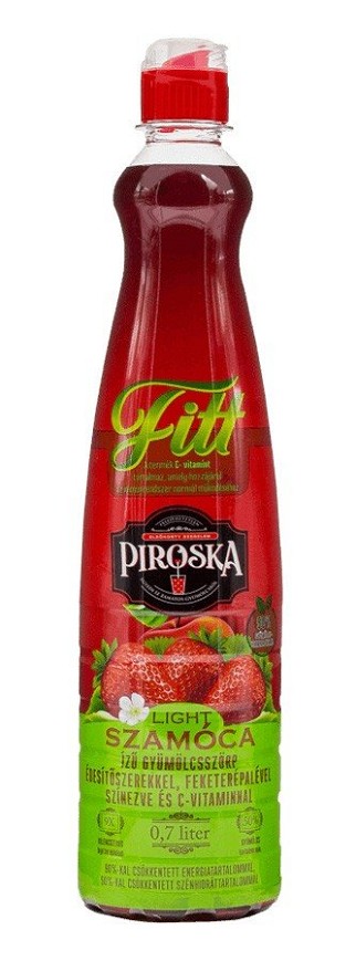 Piroska-Fitt light sok od jagode 50% 700ml