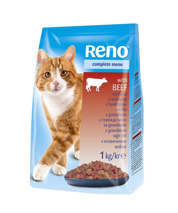 PPF-Reno,Dry Cat-beef 1000g